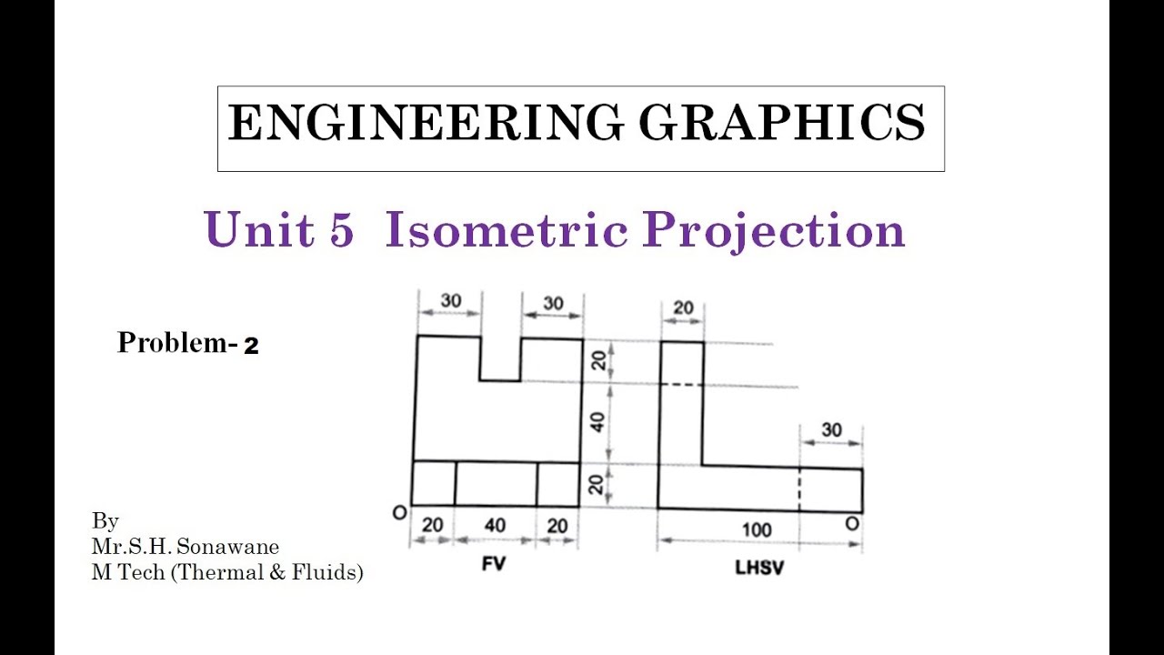 Isometric view - How to construct an Isometric View -Engineering ...