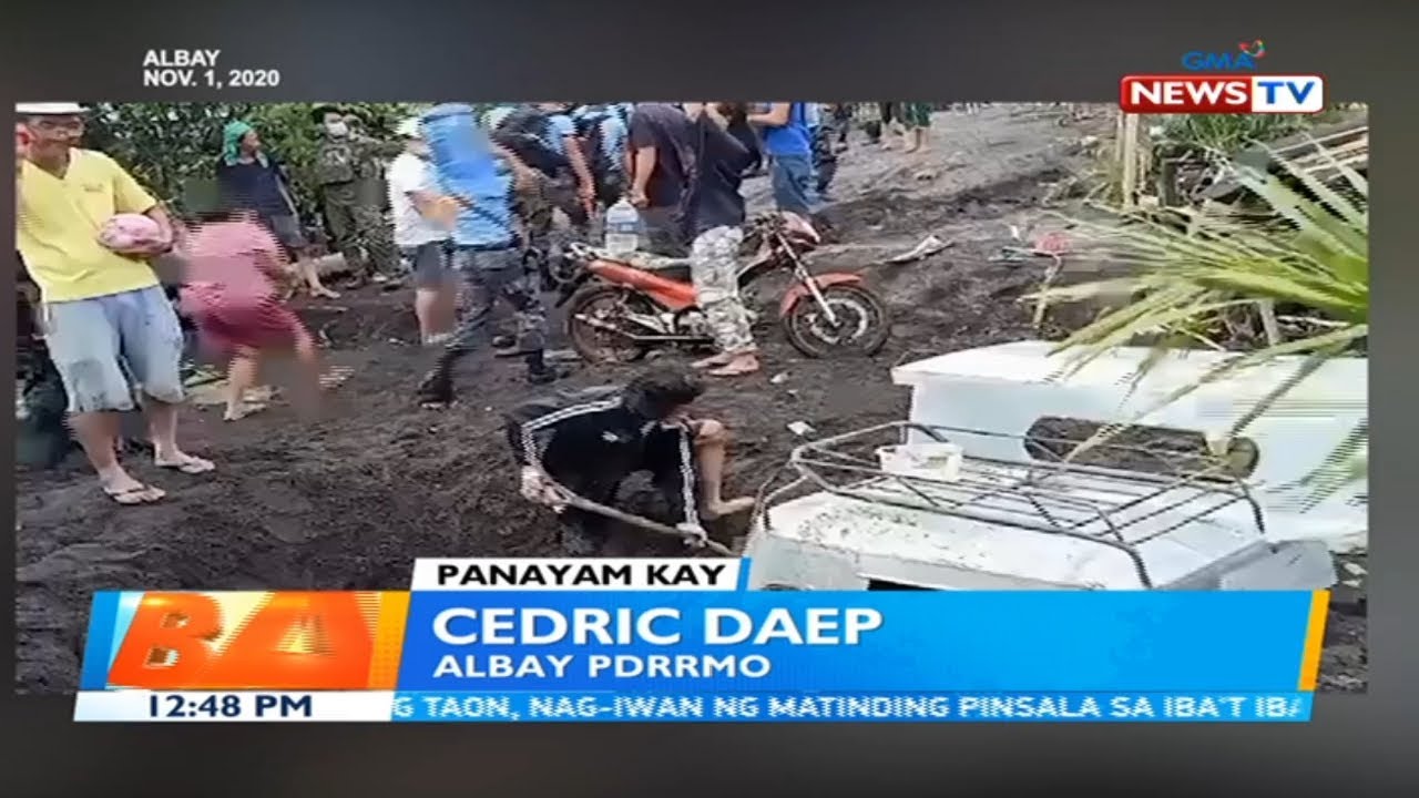 BT: Panayam kay Cedric Daep, Albay PDRRMO - YouTube