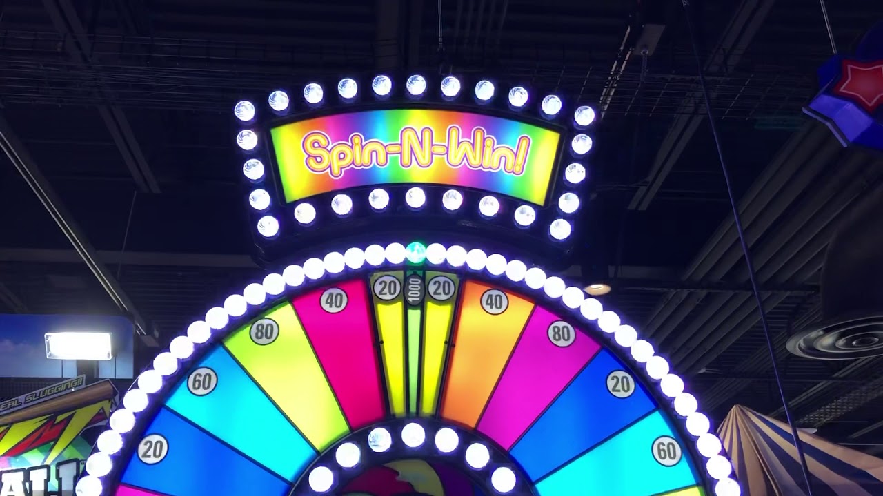Spin-N-Win at Round1 Bowling & Arcade - YouTube