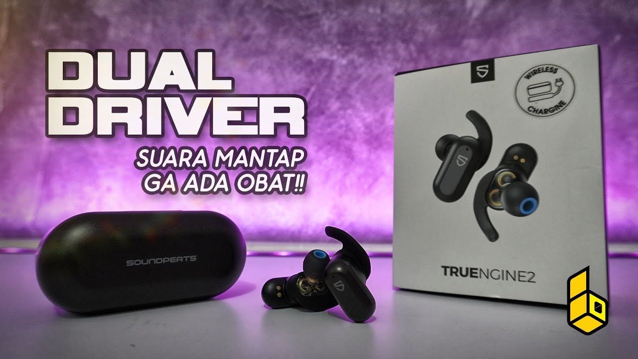 Review Soundpeats TRUENGINE 2. TWS Dual Driver Terbaik? - YouTube