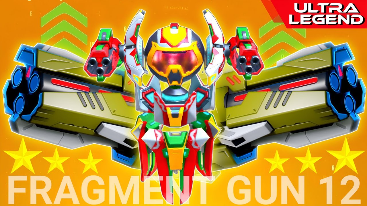 🔥Fragment Gun 12🔥 Rank Upgrade ⚡Second Copy⚡ Mech Arena - YouTube