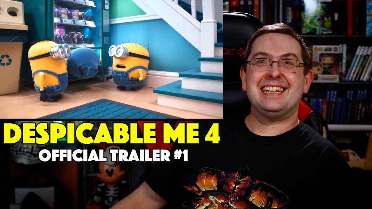 REACTION! Despicable Me 4 Trailer #1 - Miranda Cosgrove Movie 2024 ...