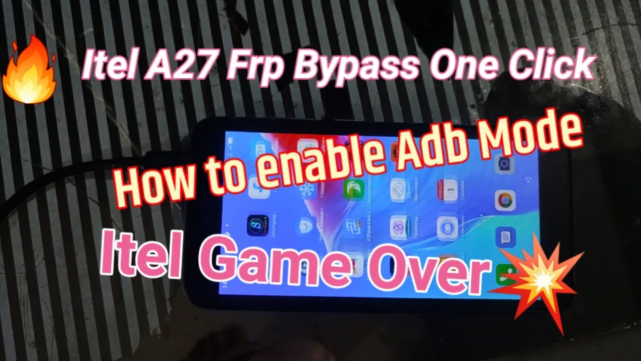 Itel A27 (A551L) Frp Bypass Android 11 Update | Infinix / Remove Google ...