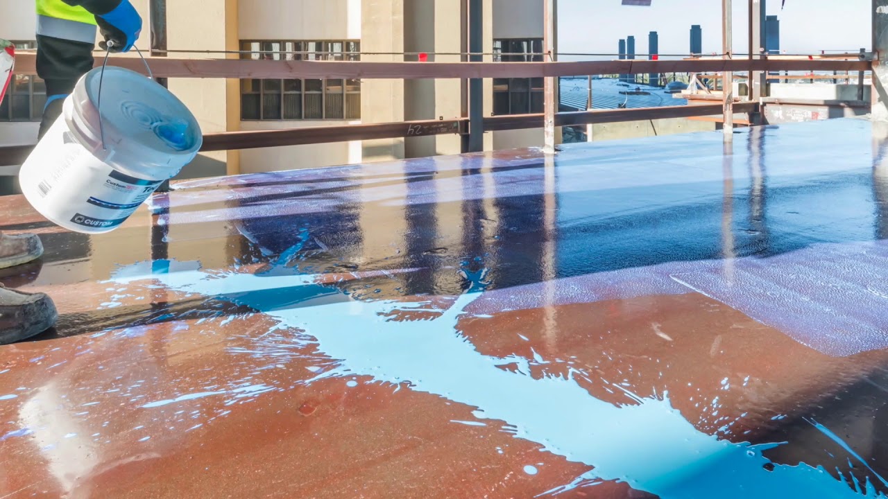 CustomTech TechMVC Moisture Vapor Control for Flooring Preparation on ...