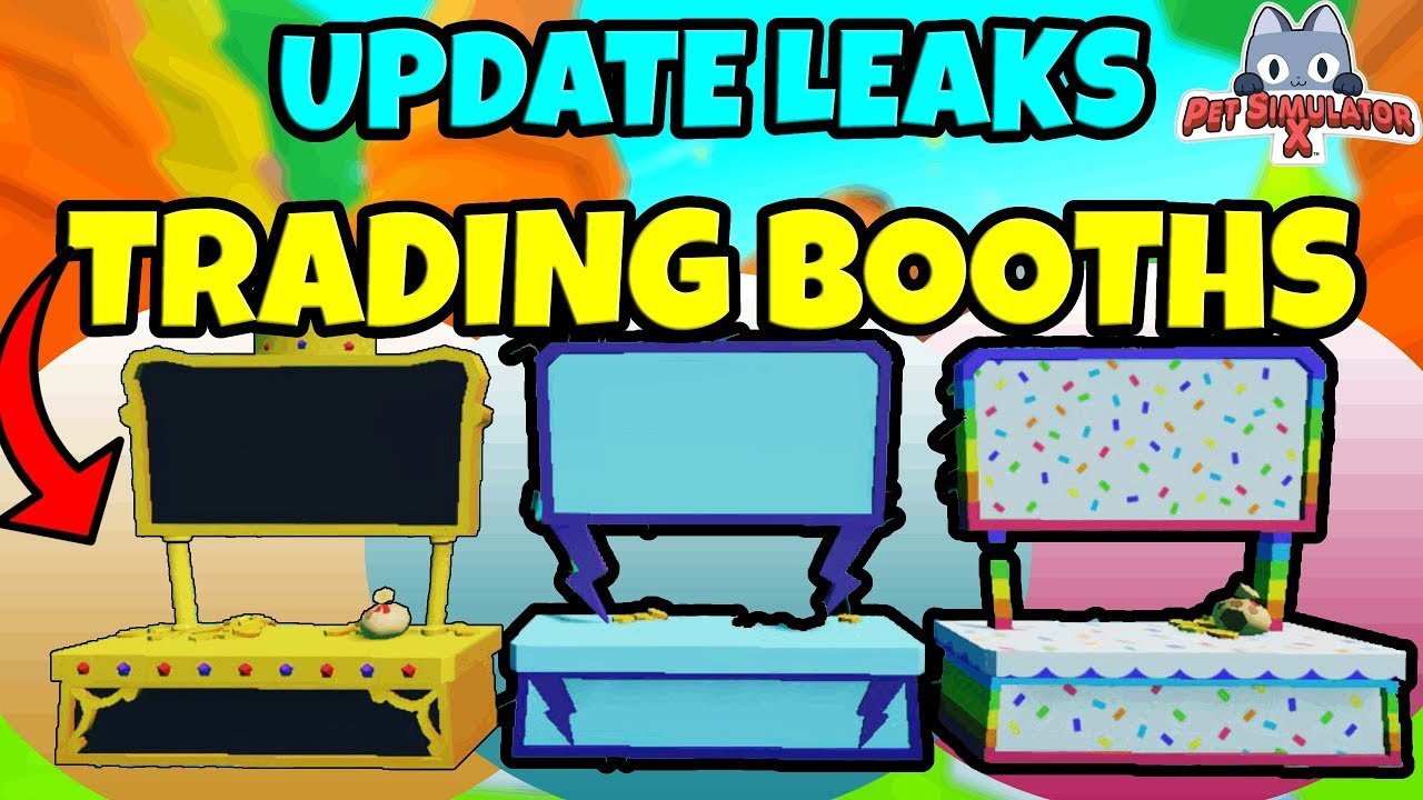 Pet sim x Booths leak! - YouTube