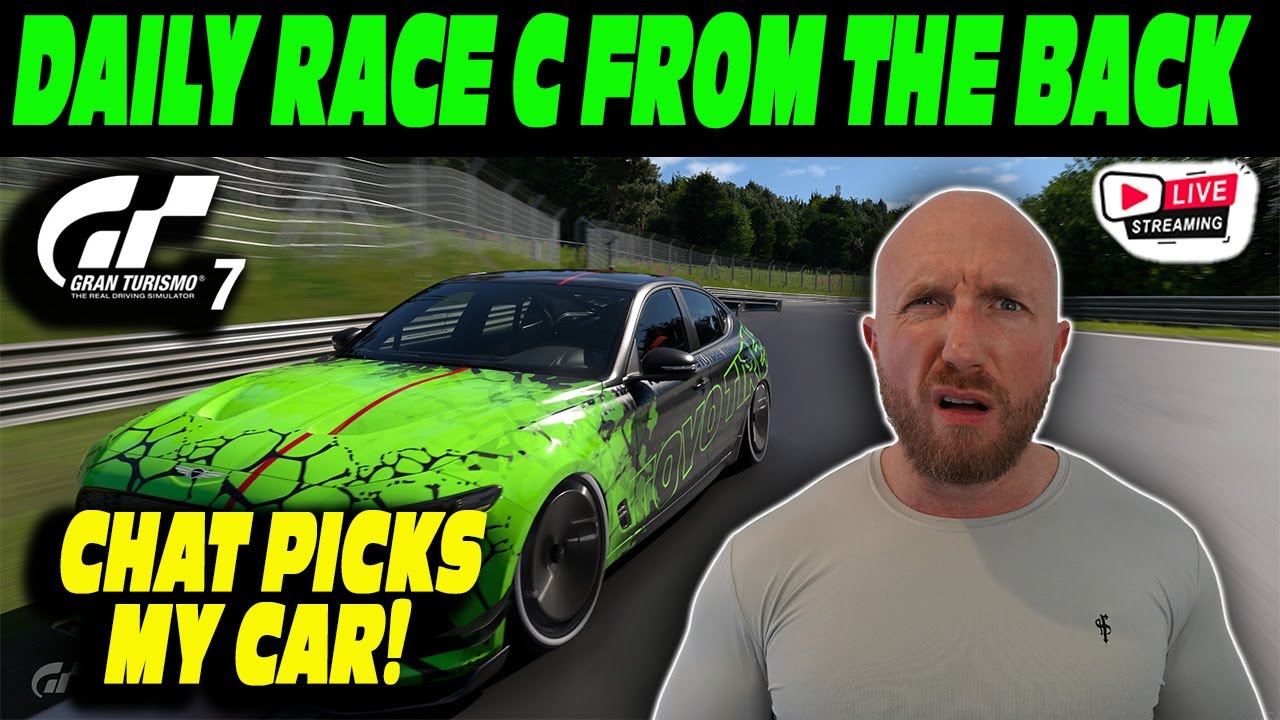 Friday Night GT7 Chaos – Chat Chooses My Car for Daily Race C! 🚀 - YouTube