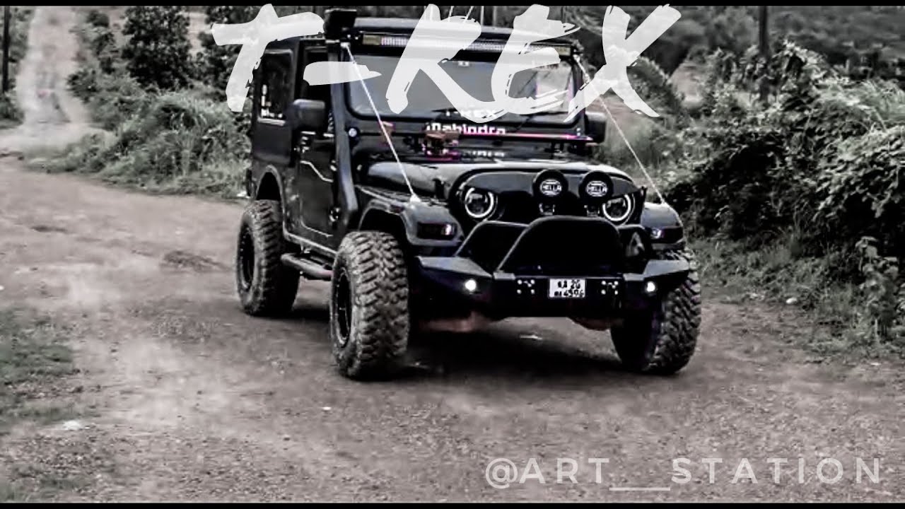 T-Rex 🦖 Mahindra thar!(short video) - YouTube