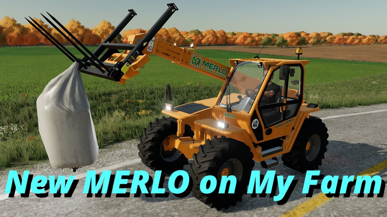 FS22 My Farm episode 18 - new MERLO and new Field - YouTube
