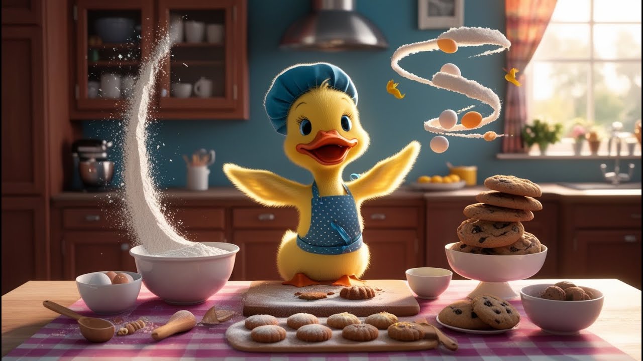 "Little Duckling's Bakery Song" | S Videos Nursery Rhymes & Kids Songs ...