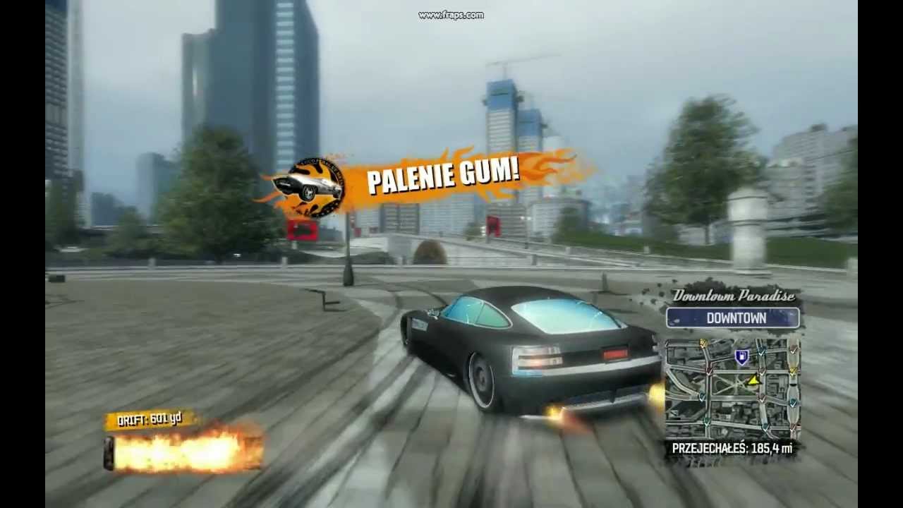 Montgomery Carbon Hawker DRIFTING Burnout Paradise - YouTube