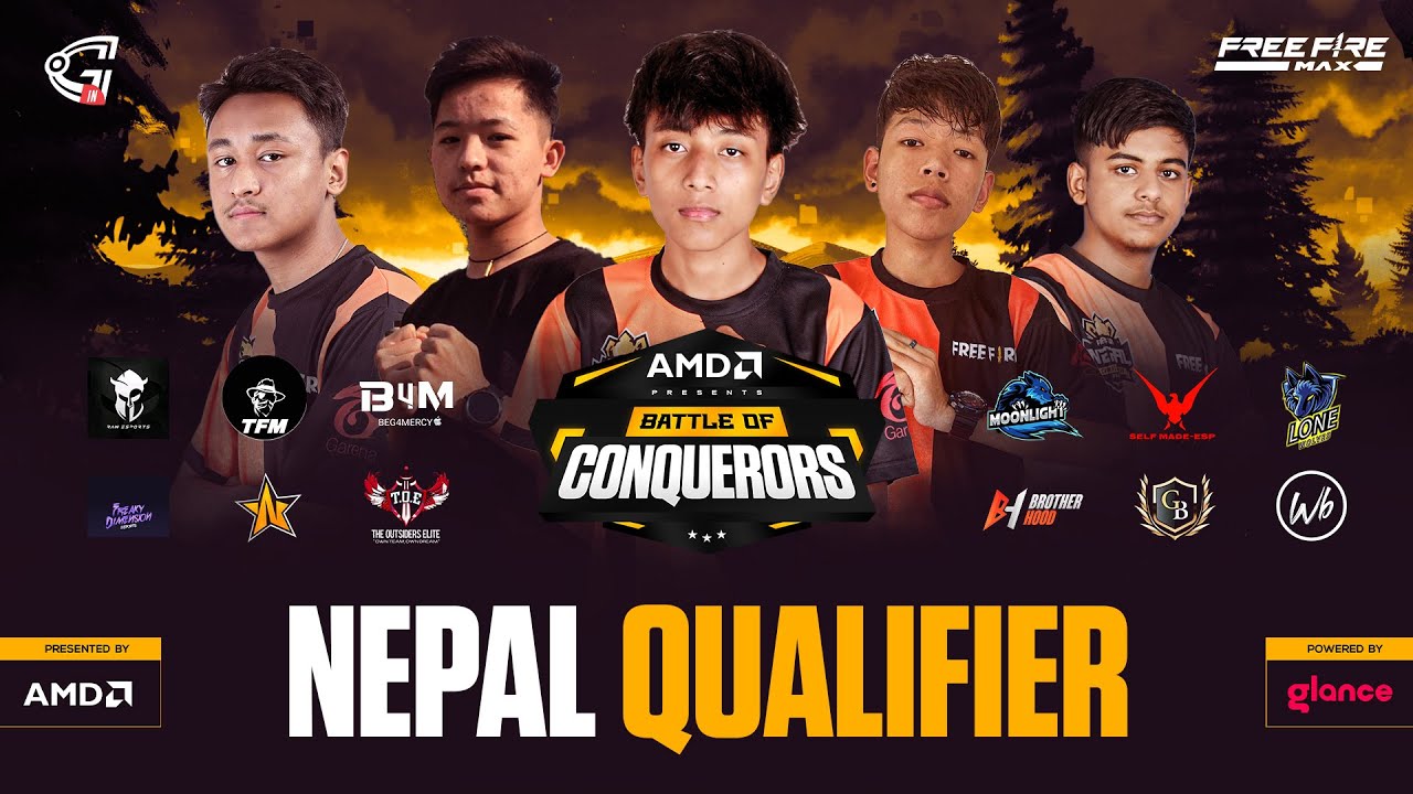 Nepal Qualifier | Free Fire Max Battle of Conquerors | GosuGamers India ...