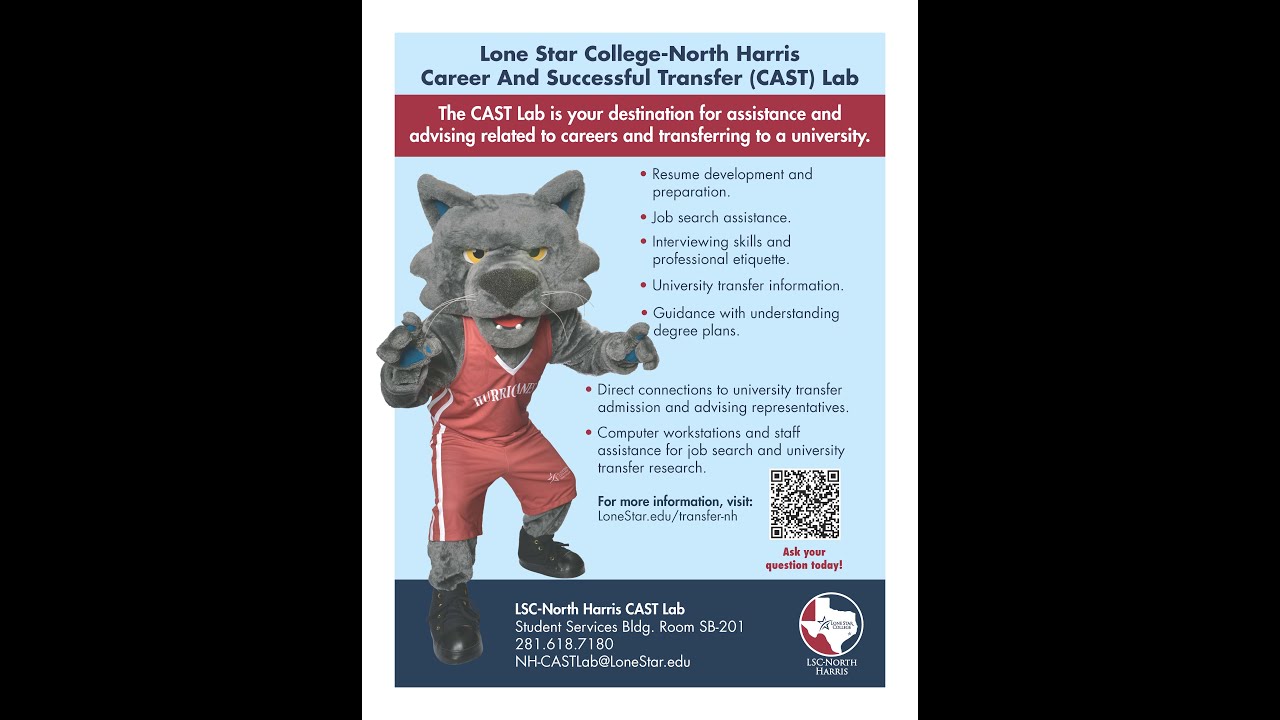 Lone Star College-North Harris Career & Successful Transfer (CAST) Lab ...