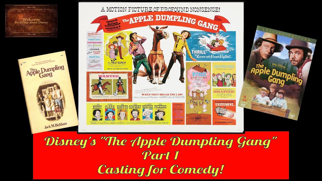 Disney’s “The Apple Dumpling Gang” Part 1 - Casting for Comedy - YouTube