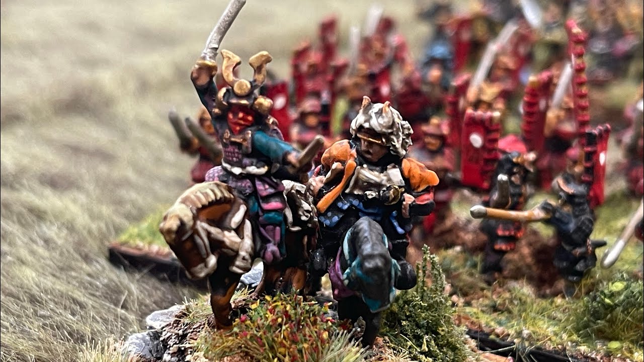 15mm Samurai Army 1, 1500-1650ad - YouTube