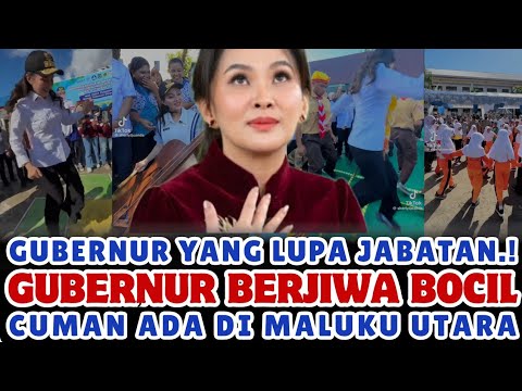 Bikin Ngakak  Poll.!!! Gub Sherly 'Lupa Jabatan' Main Bareng Bocil, Gubernur Malut Memang Parah.! 