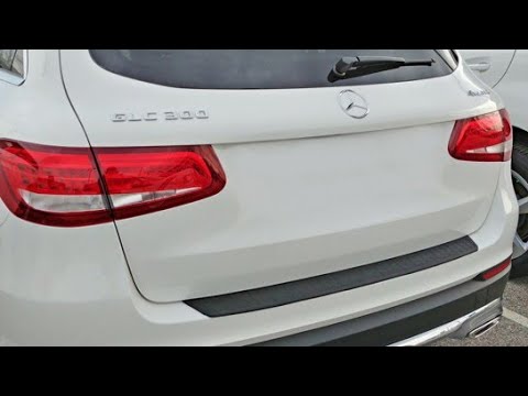 2022 MERCEDES GLC 300 REAR BUMPER COVER REMOVAL - YouTube