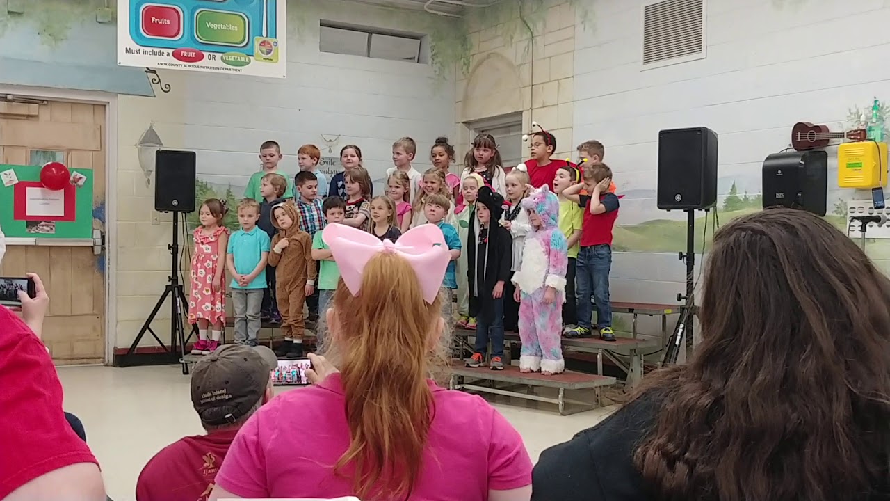 Kindergarten song 3 mount olive elementary - YouTube