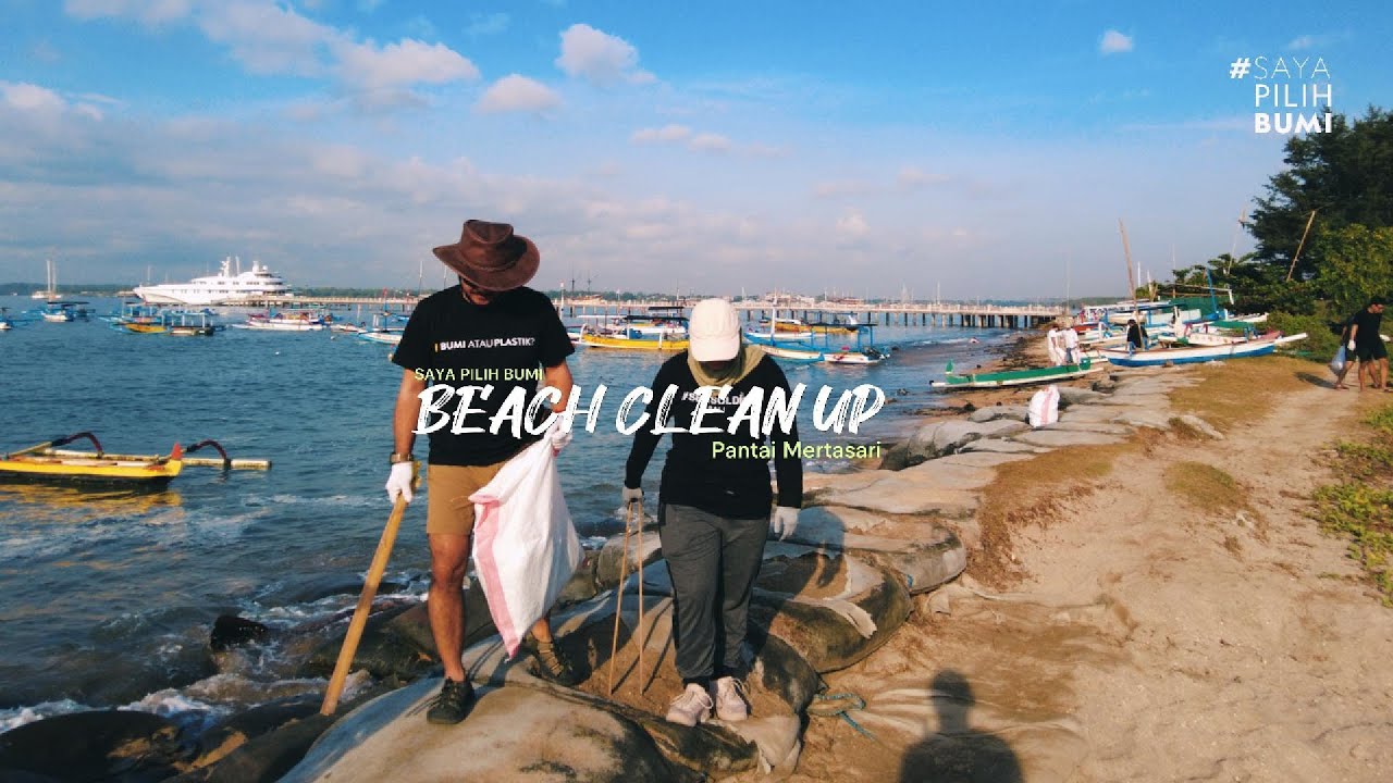 BEACH CLEAN UP BALI BERSAMA SEASOLDIER DAN EIGER ADVENTURE - YouTube