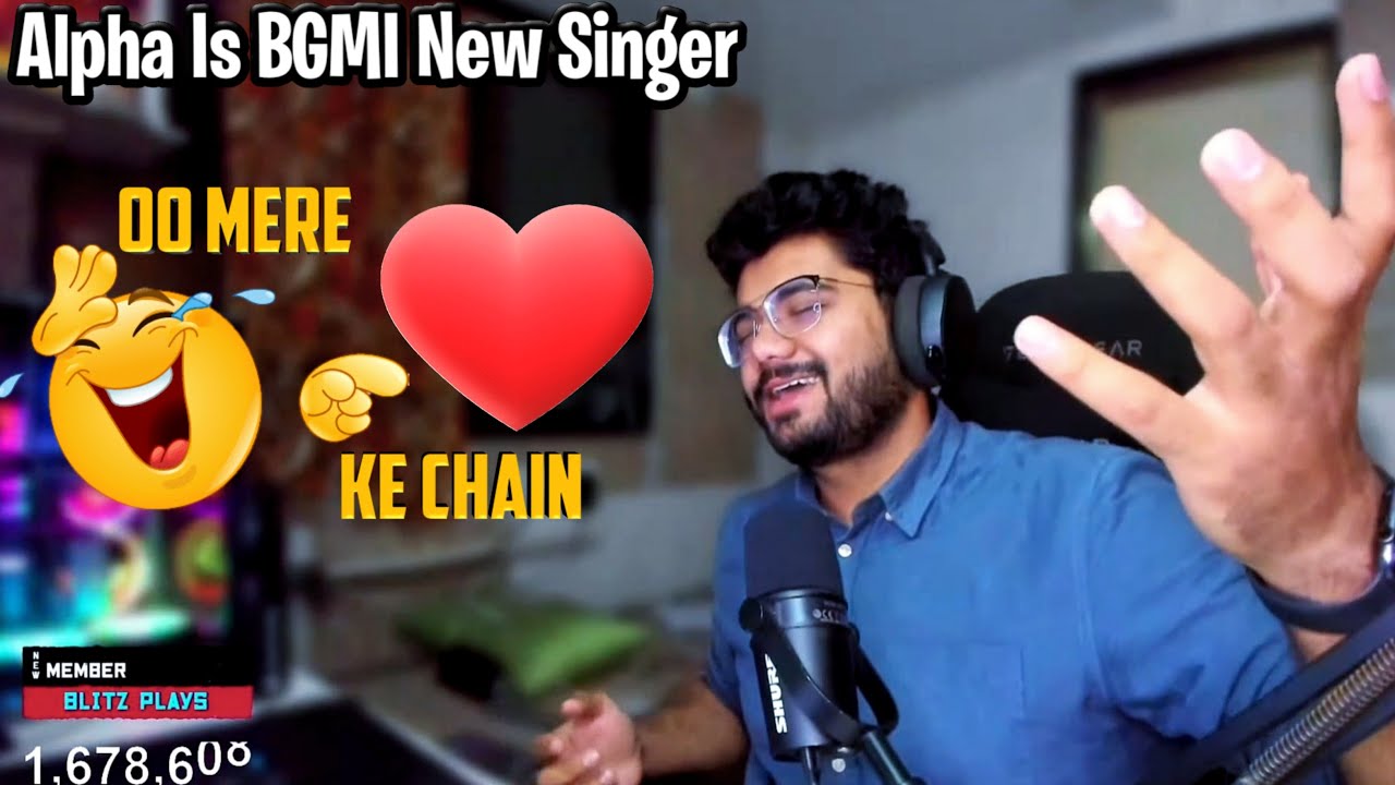 ALPHA CLASHER SINGING OLD SCHOOL SONG || OO MERE DIL KE CHAIN ⛓️ - YouTube