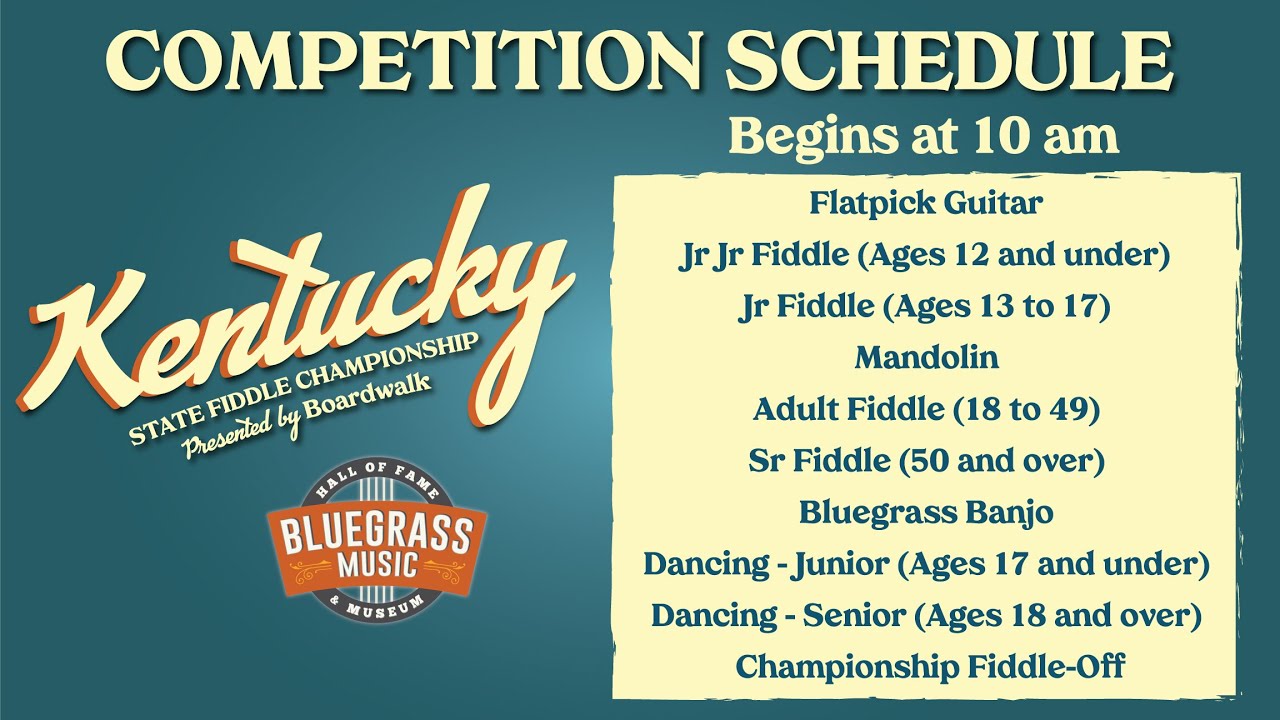 2022 Kentucky State Fiddle Championship - YouTube
