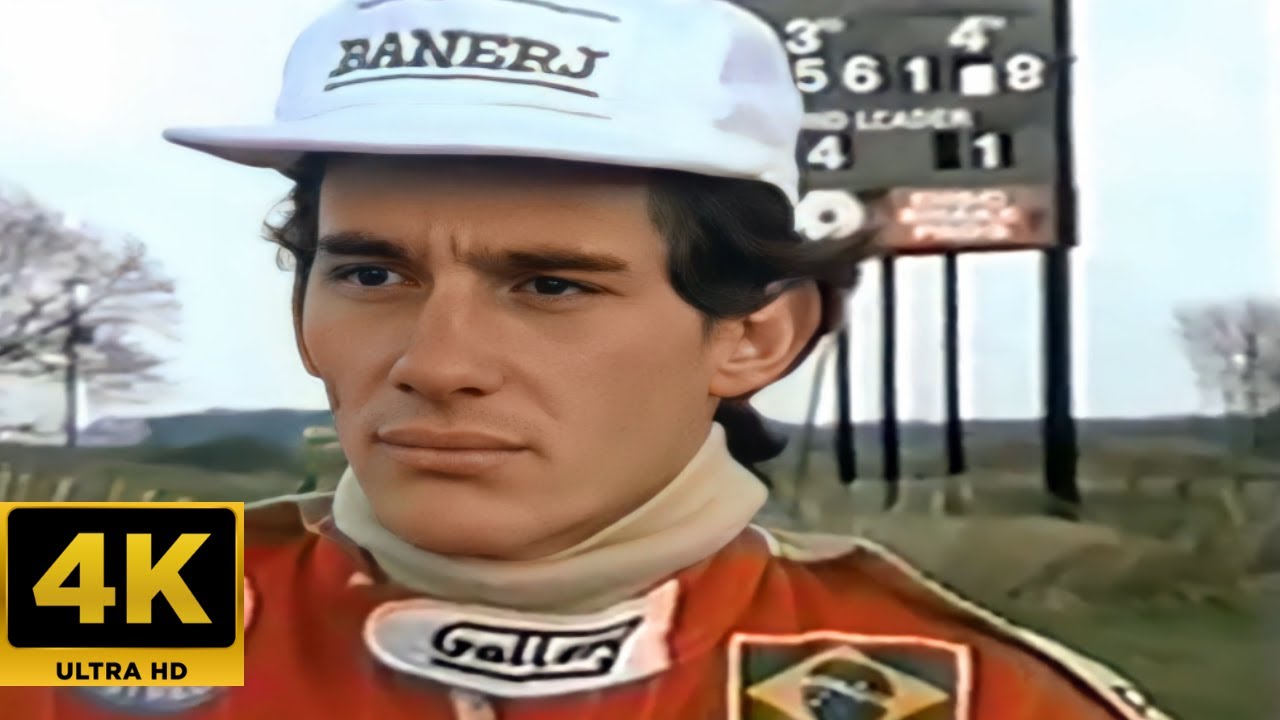 AYRTON SENNA CORRENDO PELA FORMULA FORD 1982 4K - YouTube