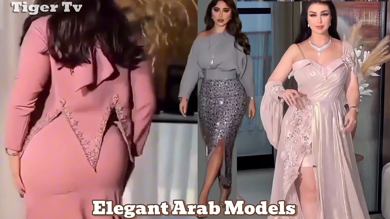 The Arab model who combines beauty, elegance and fitness - YouTube