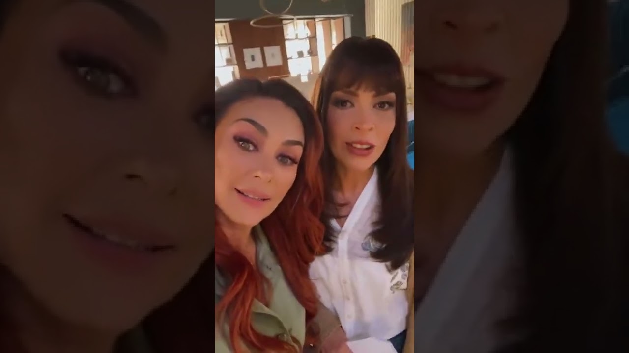 Aracely en set de la madrastra - YouTube