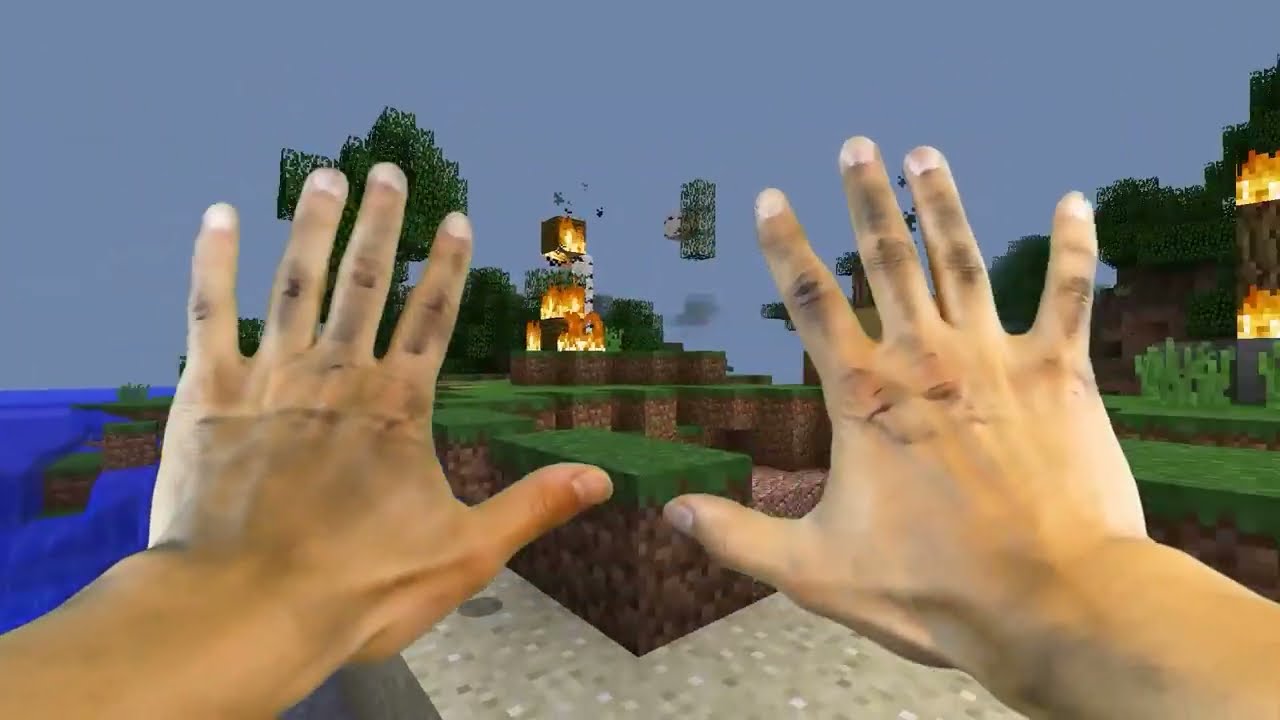 REALISTIC MINECRAFT IN REAL LIFE! - IRL Minecraft Animations / In Real ...