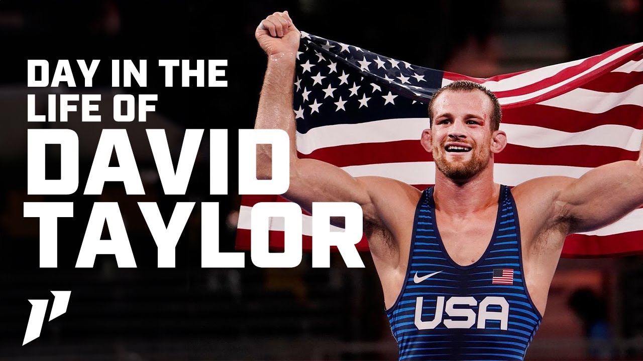 Day In The Life of Olympic Wrestling Champion David Taylor - YouTube