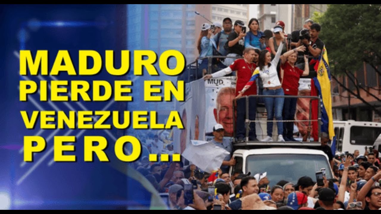 MADURO PIERDE EN VENEZUELA PERO... - YouTube