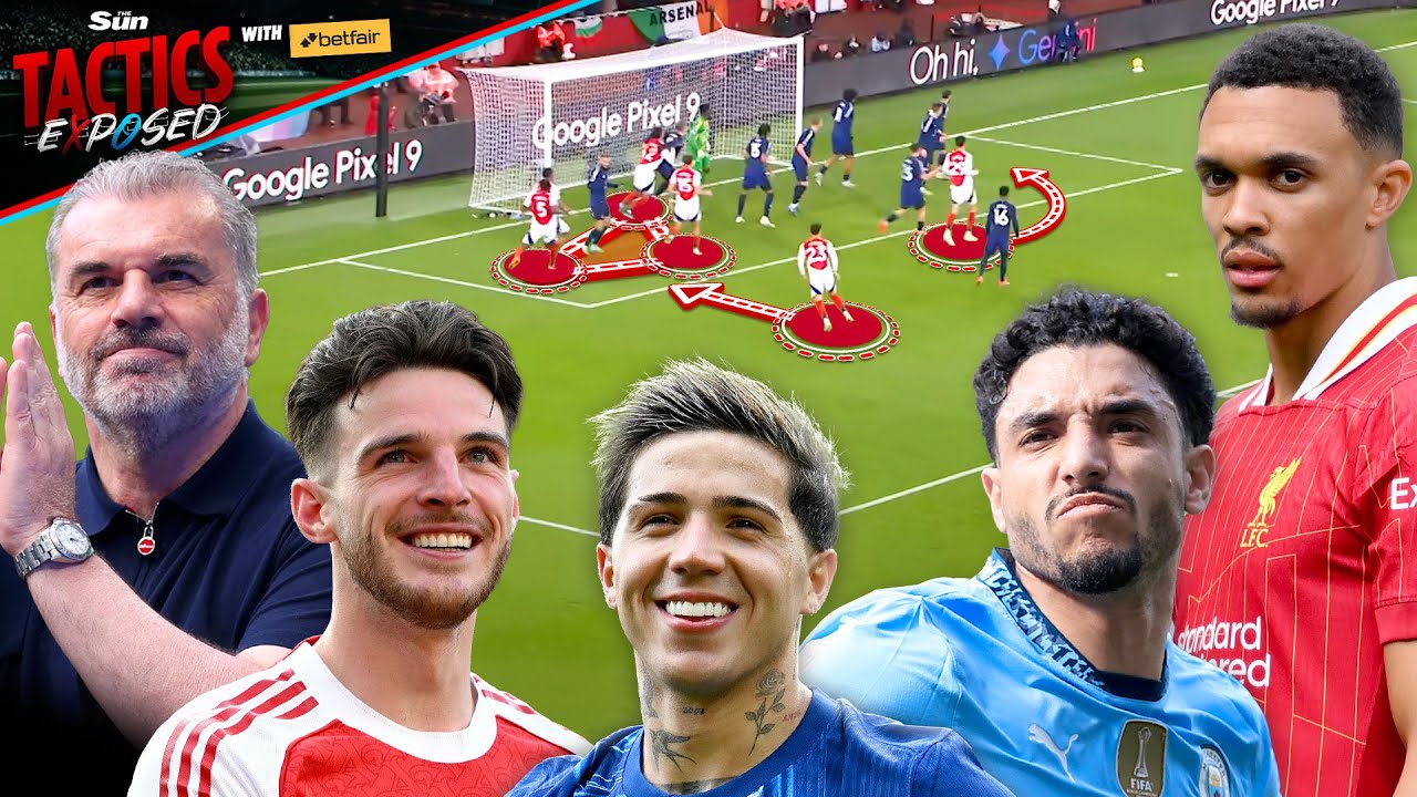 Top five genius Premier League tactics from the 2024-25 season - YouTube