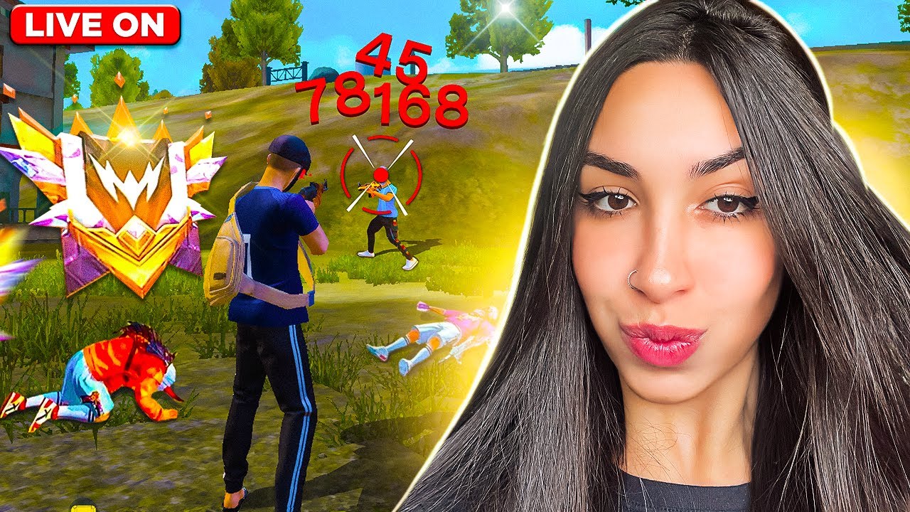 😈🔥 VEM COM A MELHOR DA RANQUEADA! 😈🔥 FREE FIRE AO VIVO LETHICIAX FF ...