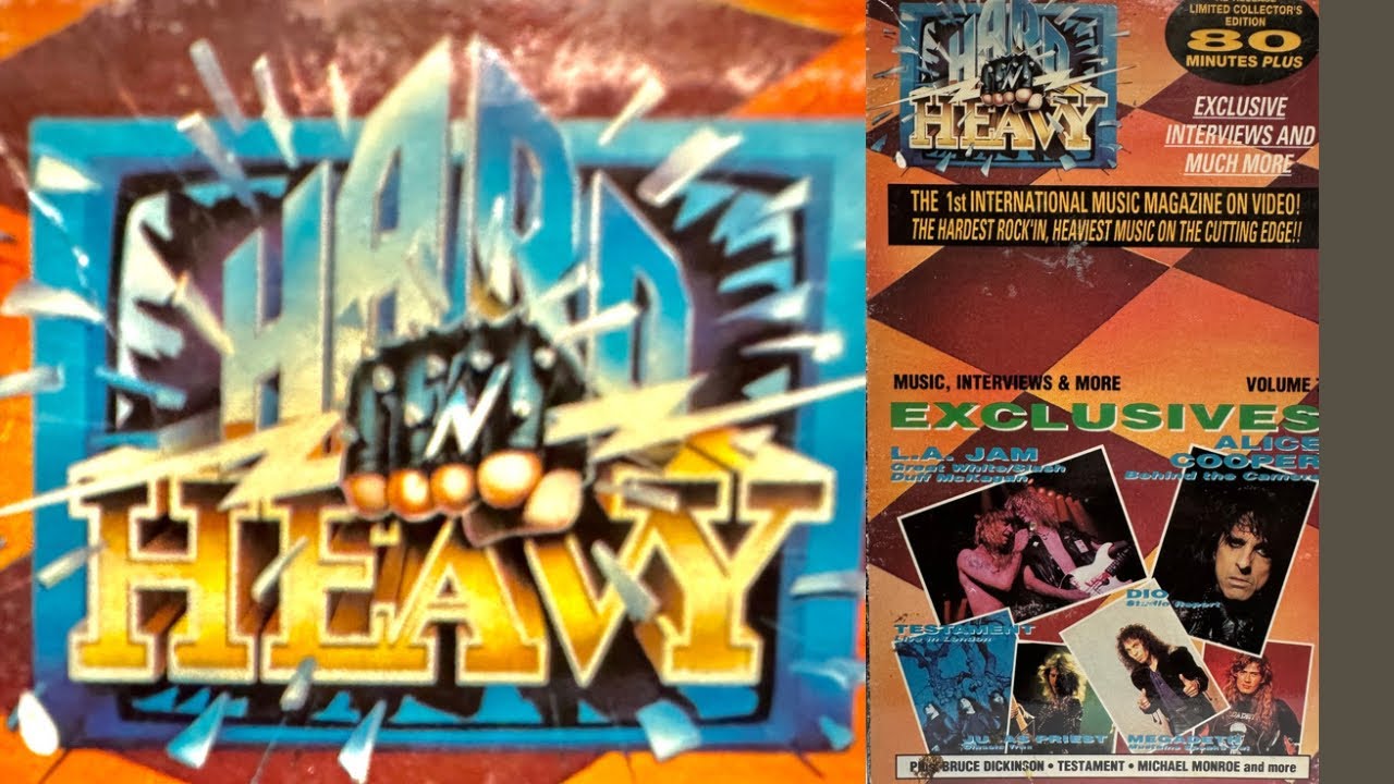 The Ultimate Heavy Metal VHS Collection! - YouTube