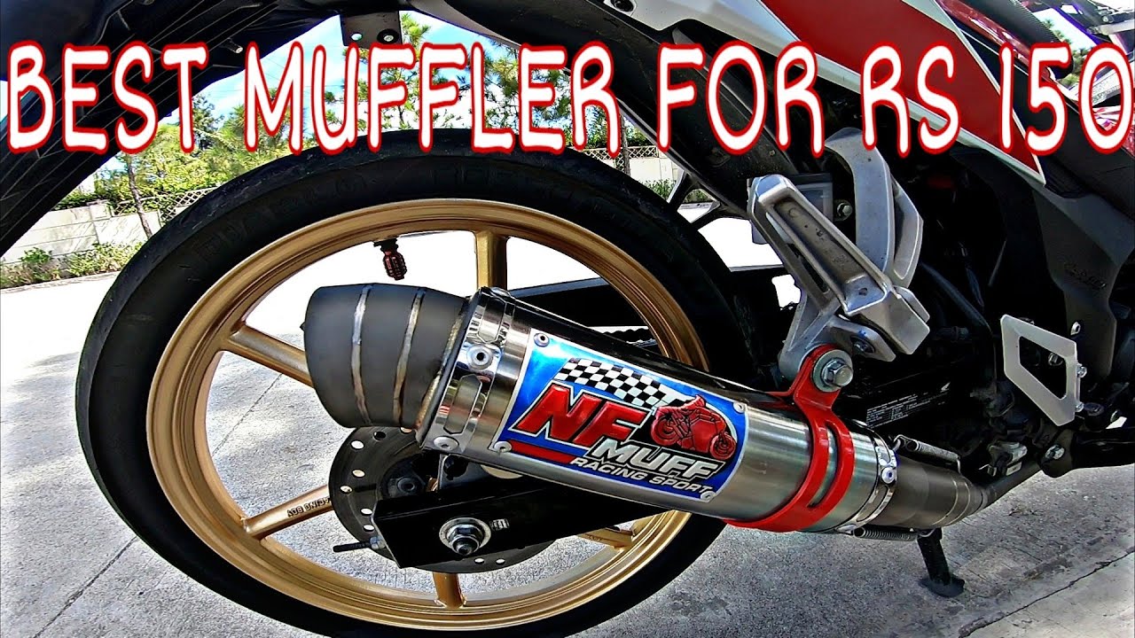 Succesfully installed Nf muff racing sport. BEST MUFFLER FOR RS 150 ...