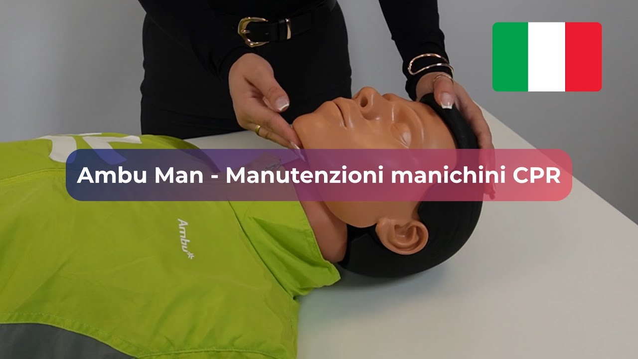 Ambu Man - Manutenzione manichini CPR | IT - YouTube