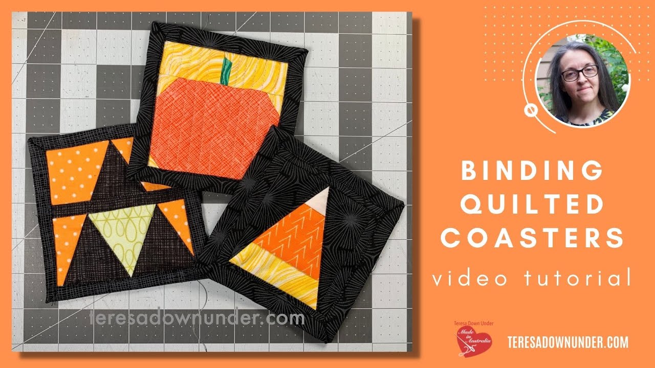 Self binding a coaster video tutorial - YouTube