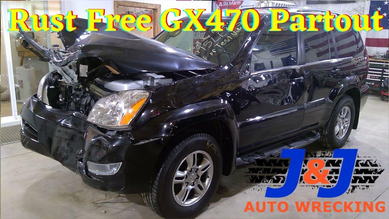 Rust Free 2005 Lexus GX470 Part Out Test Video M5LE375 - YouTube