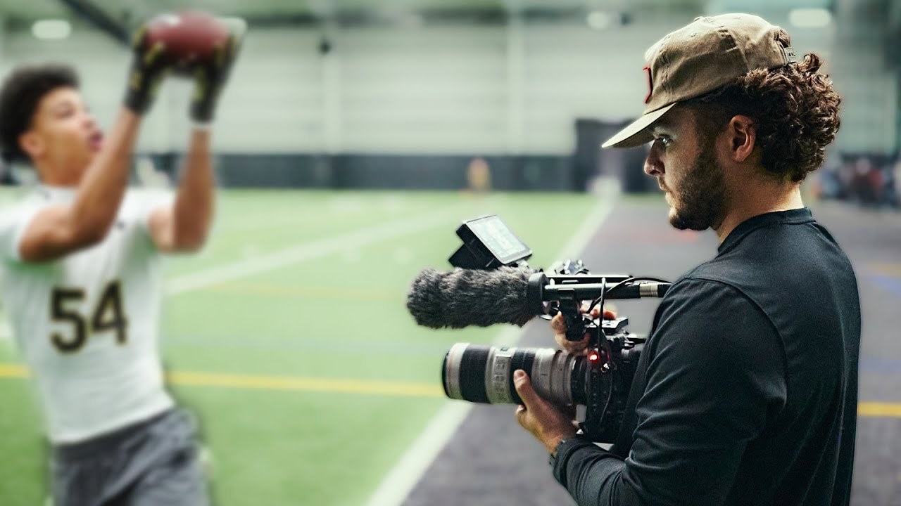 How I Film An Under Armour Football Event - YouTube
