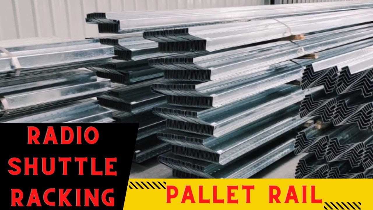 Radio Shuttle Racking Pallet Rail | Pallet Racking System - YouTube