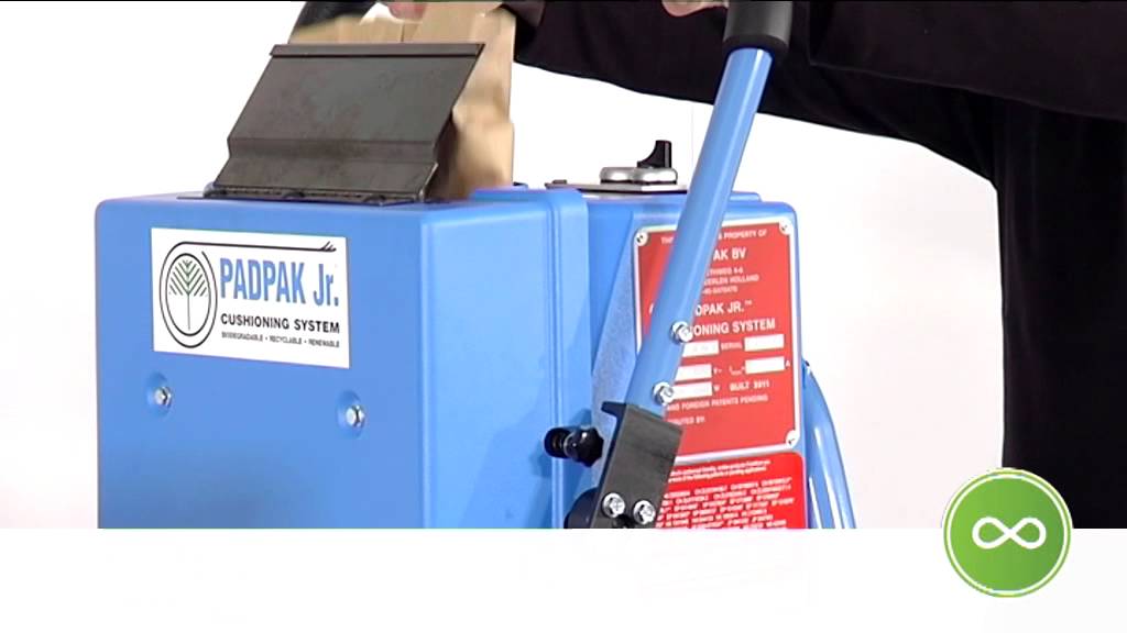 PadPak Junior packaging machine - YouTube