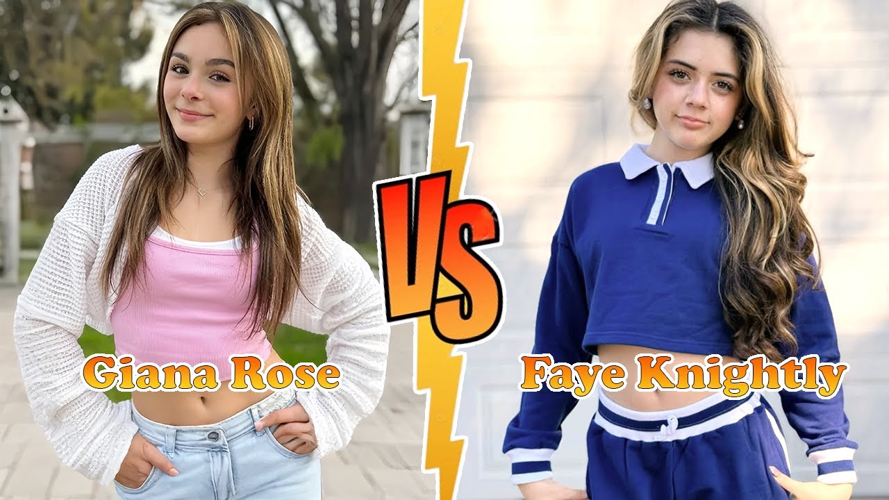 Giana Rose VS Faye Knightly (ROCK SQUAD) Transformation ★ From Baby To ...
