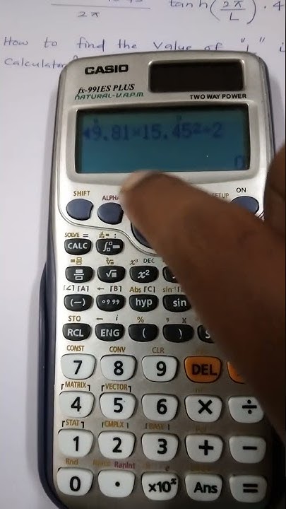 How to Solve an iterative formula using Calculator? - YouTube