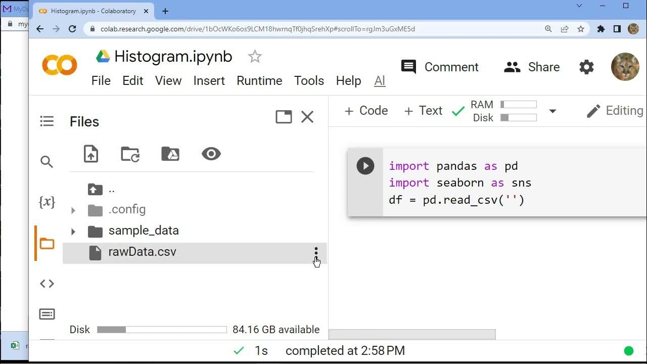 STA2023: Create a Histogram Using Seaborn - YouTube