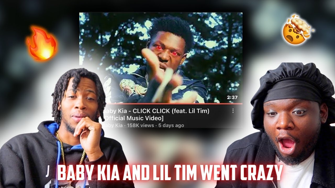 BABY KIA AND LIL TIM WENT CRAZY CLICK CLICK #reactions - YouTube