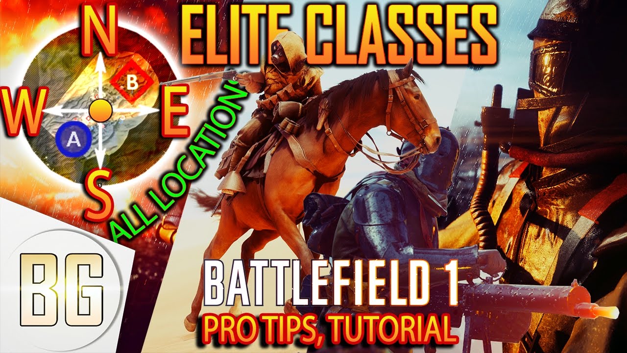 BF1 All Elite Classes Locations! Where you can find them! - Battlefield ...