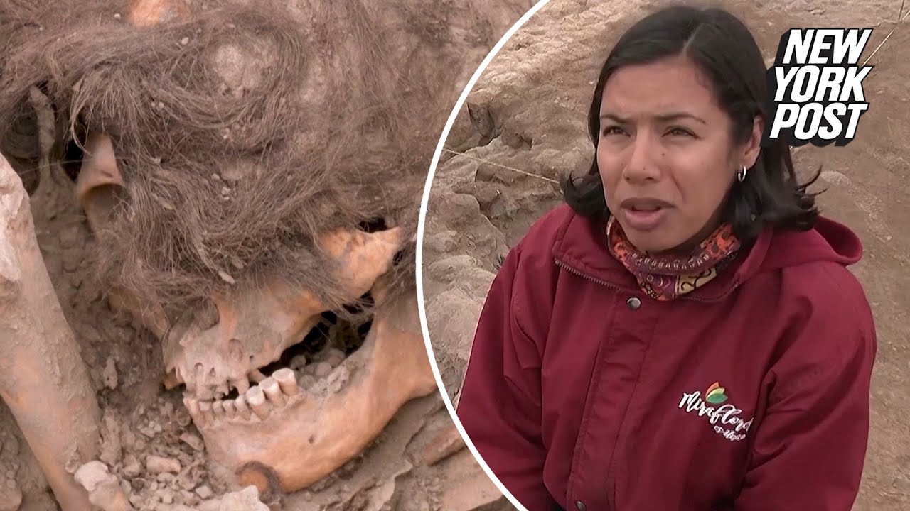 1,000-year-old mummy uncovered in Peru - YouTube