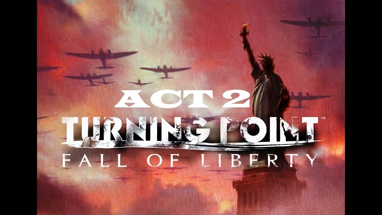 Turning Point: Fall of Liberty (All Cutscenes/Cinematics) Act 2 - YouTube
