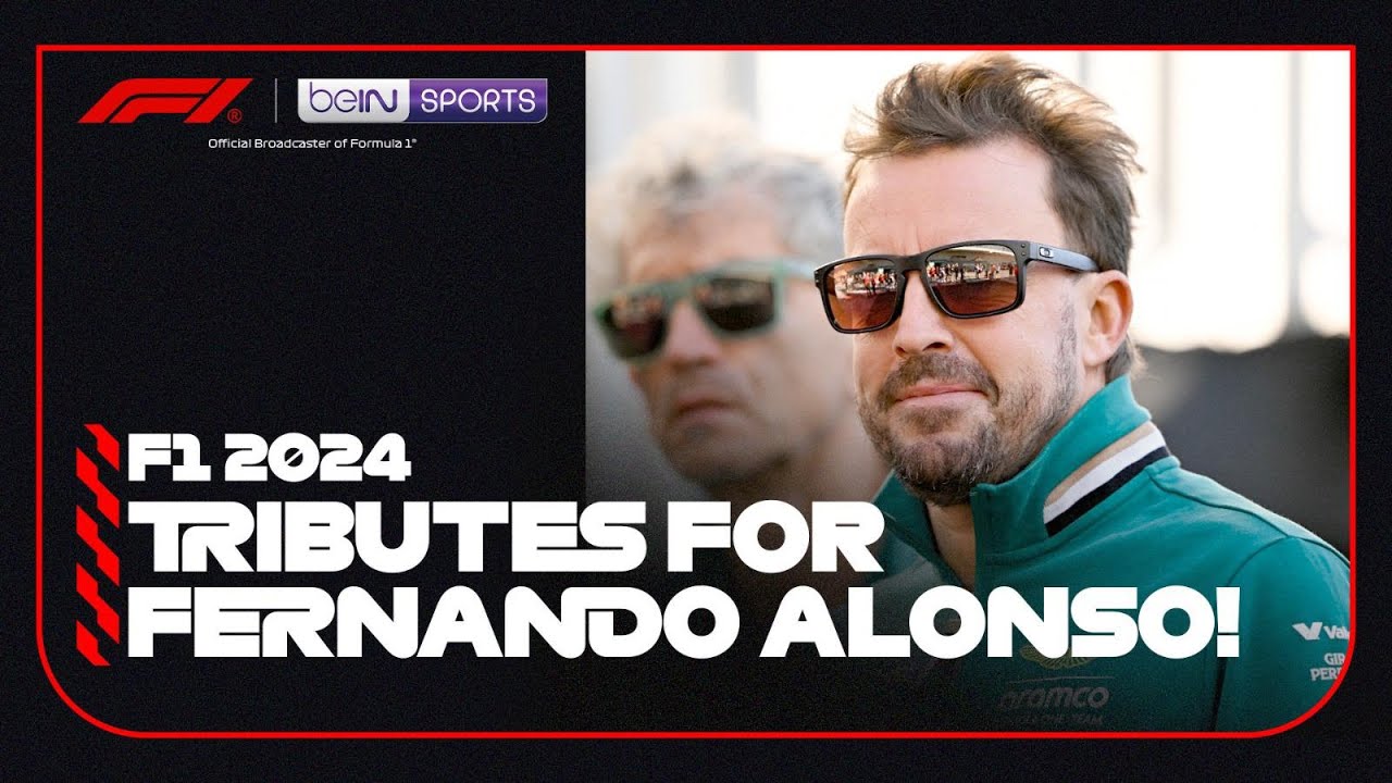 F1 drivers hail Fernando Alonso ahead of 400th race start! - YouTube
