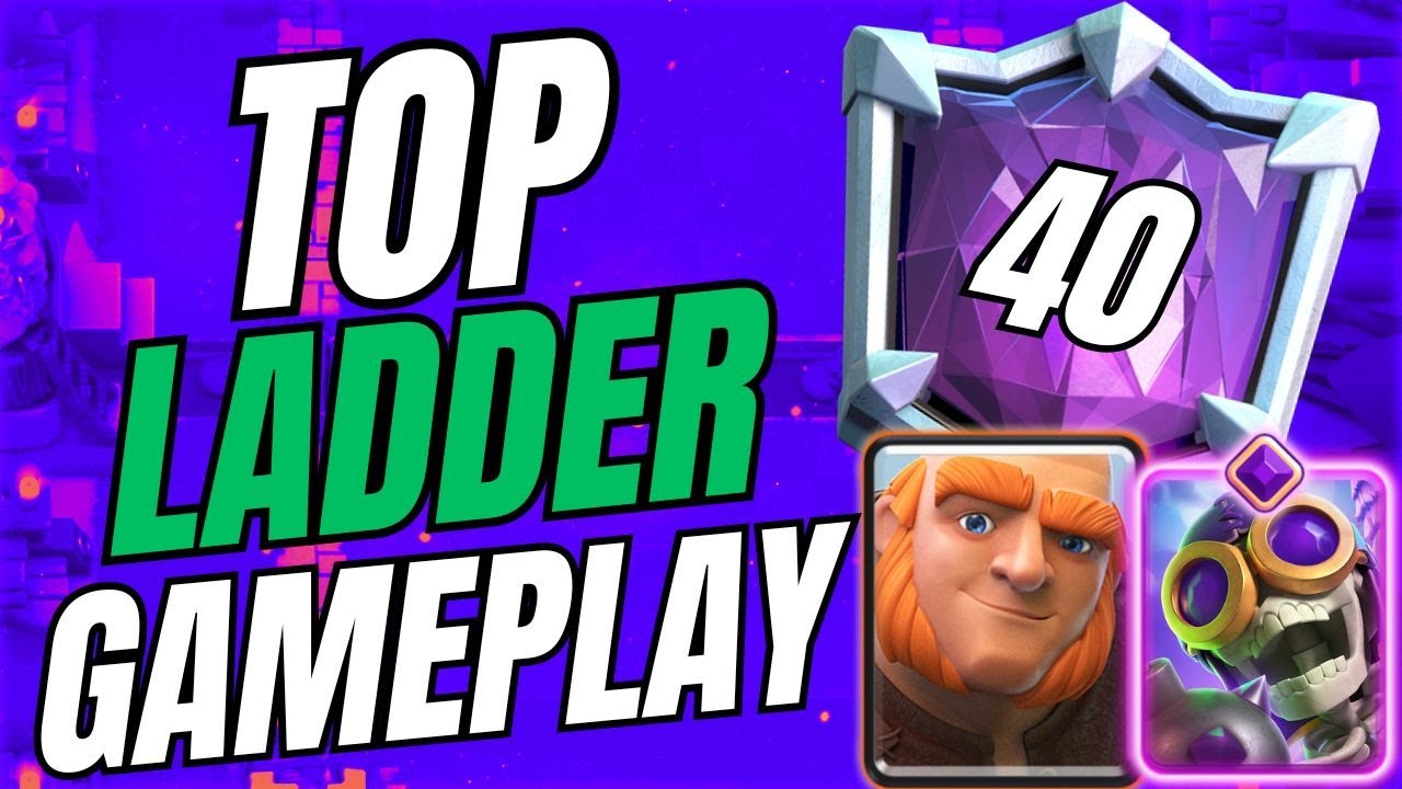 TOP 40 With The Best Giant Deck in Clash Royale * top ladder gameplay ...