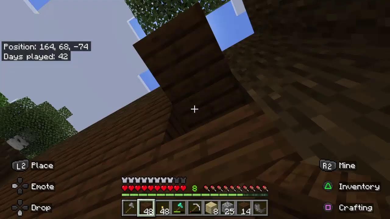 Our pale world in minecraft join us - YouTube